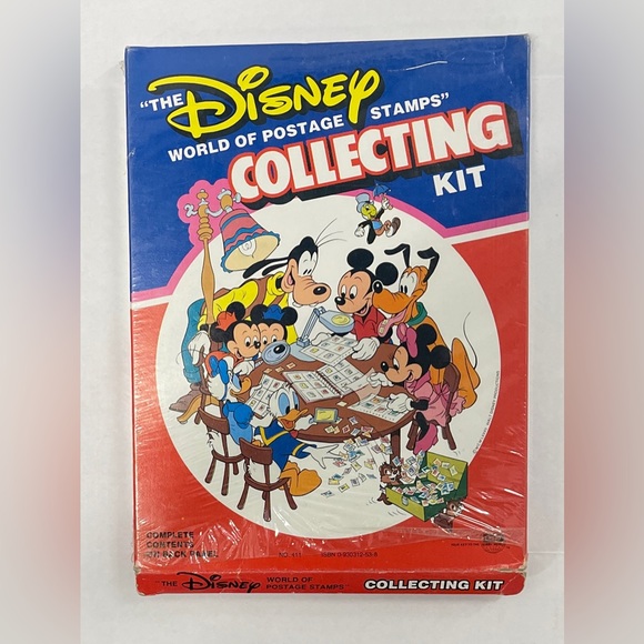 Disney | Art | Vintage The Disney World Of Postage Stamps Collecting ...